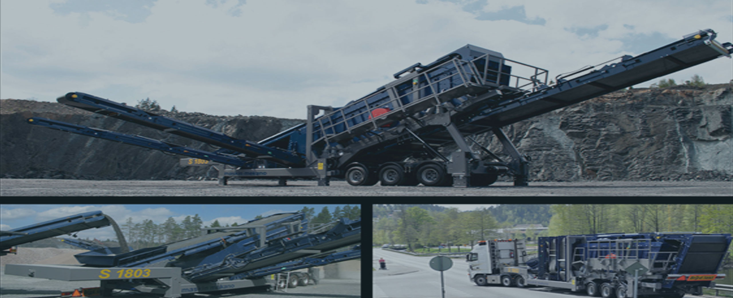 Big mobile screen from SKAKO and Swedish Maskin Mekano - SKAKO A/S